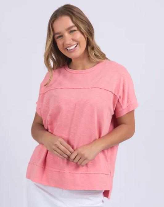Alison tee rose - NZ online fashion boutique | Dragonfly Collective ...